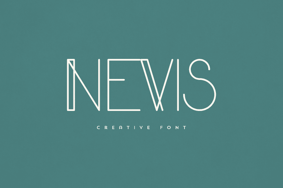Nevis Font · 1001 Fonts