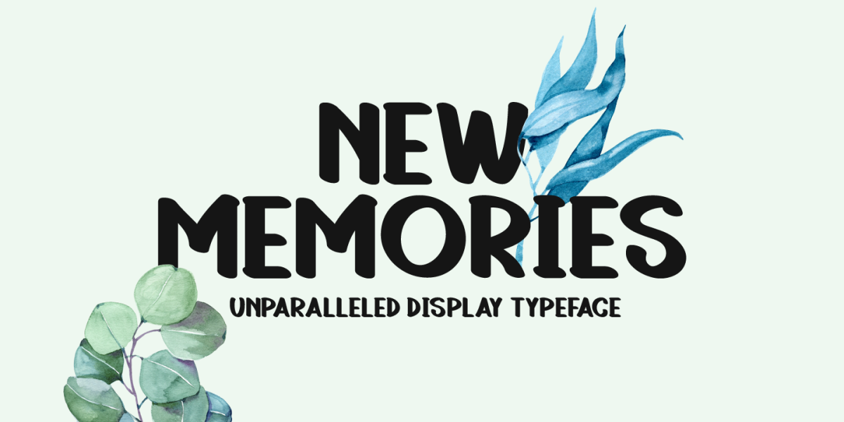 New Memories Font · 1001 Fonts