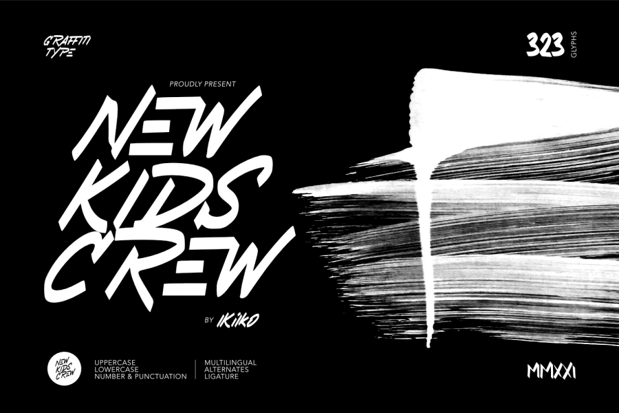 Newkids Crew Font · 1001 Fonts