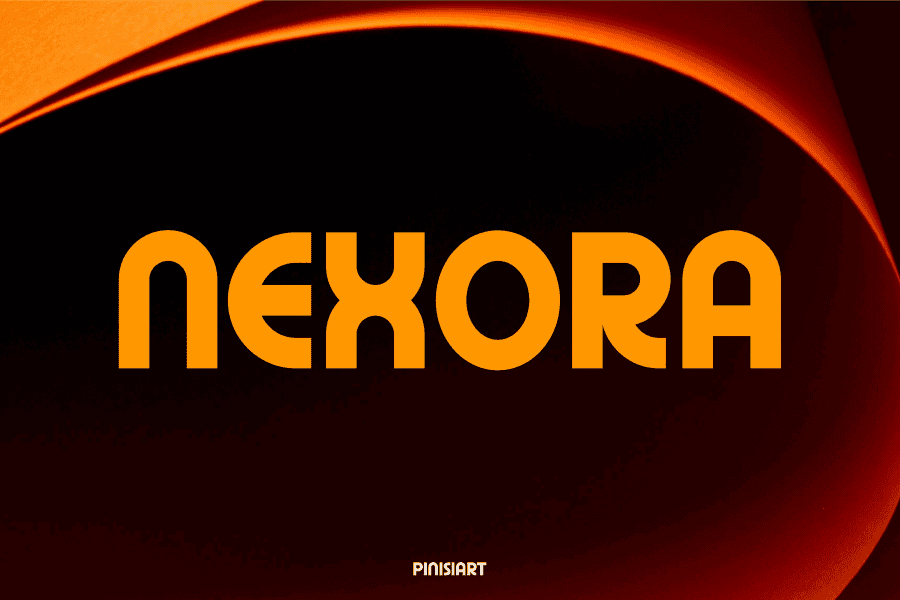 NEXORA Font · 1001 Fonts
