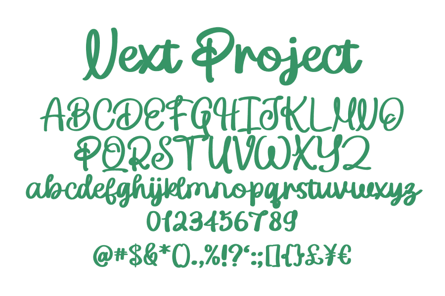 Next Project Font · 1001 Fonts