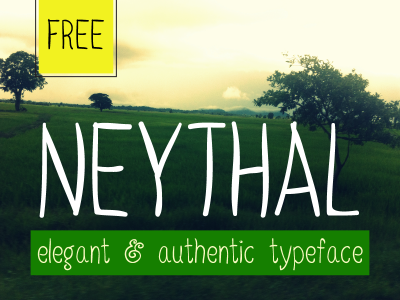 Neythal Font · 1001 Fonts