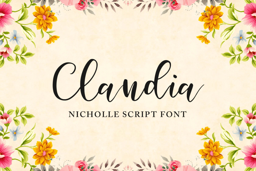 Nicholle Font · 1001 Fonts
