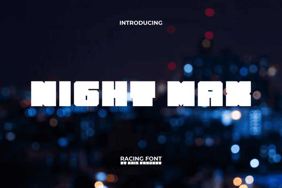Night Max Demo Font · 1001 Fonts