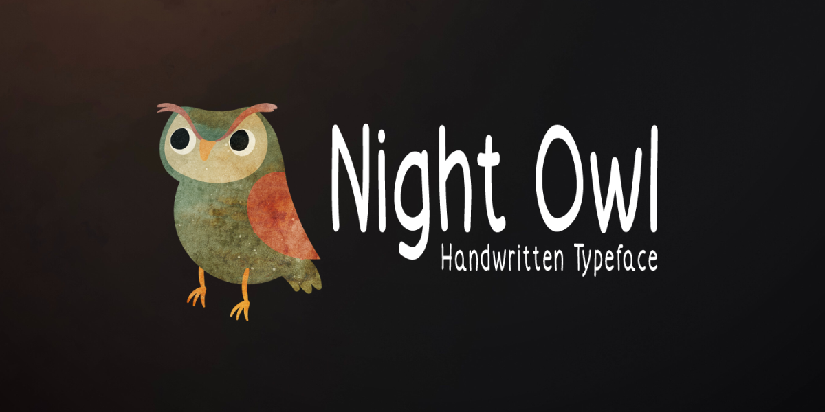 Night Owl Font · 1001 Fonts