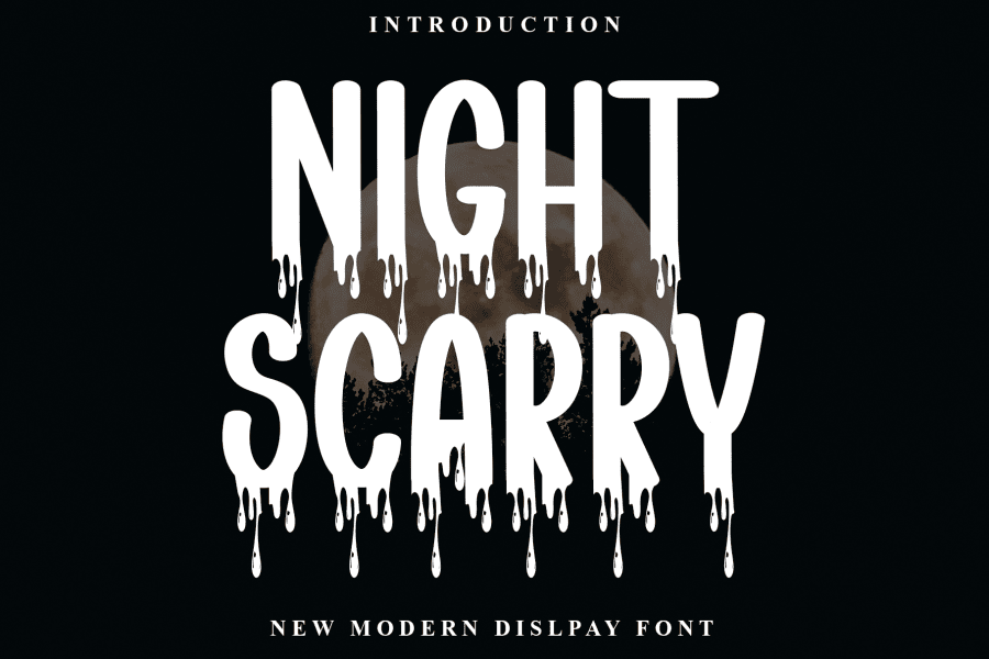 Night Scarry Font · 1001 Fonts