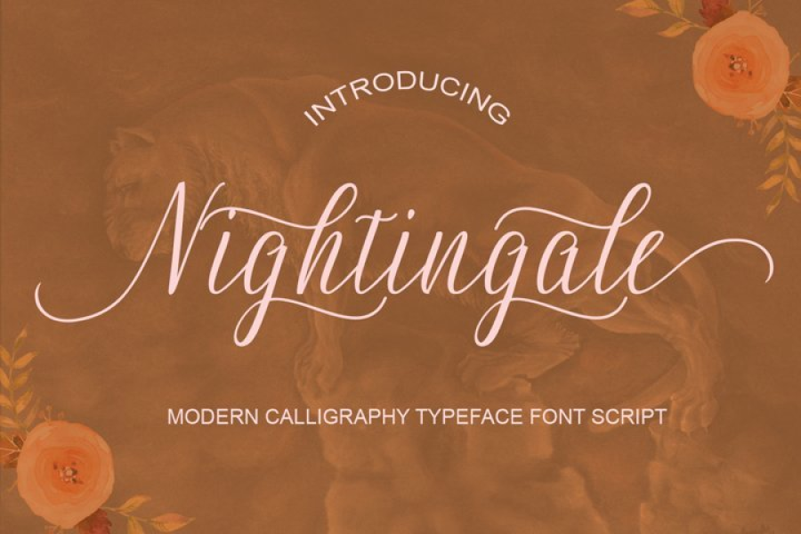 Nightingale Font · 1001 Fonts