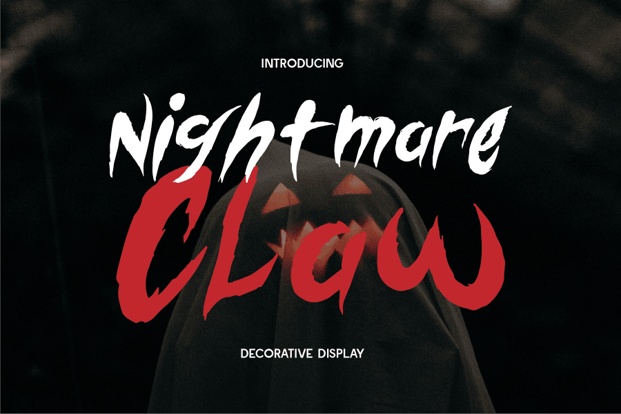 Nightmare Claw Demo Font · 1001 Fonts