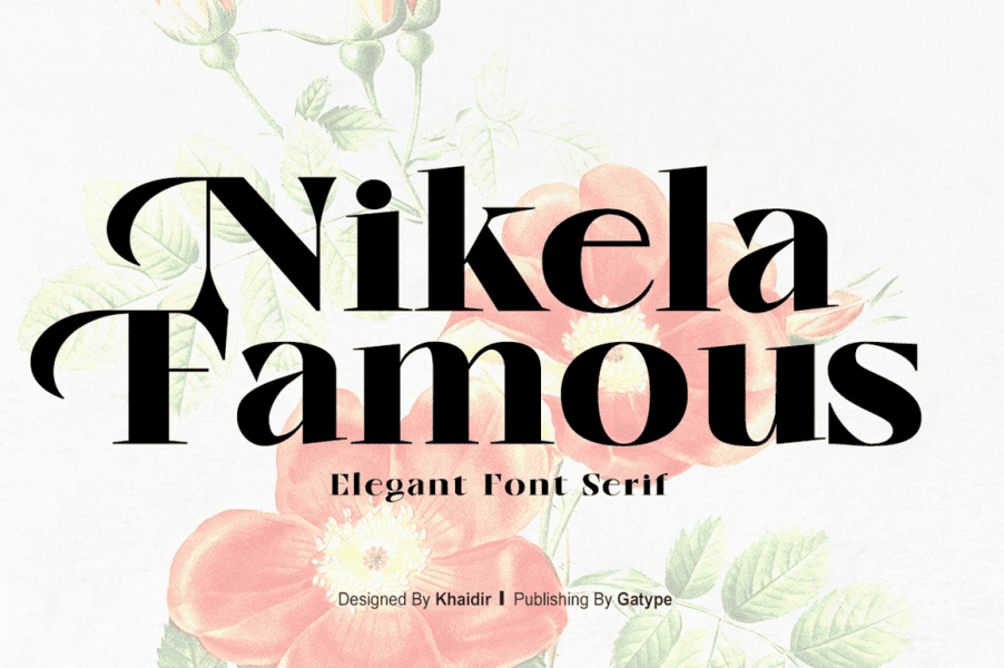Nikela Famous Font · 1001 Fonts