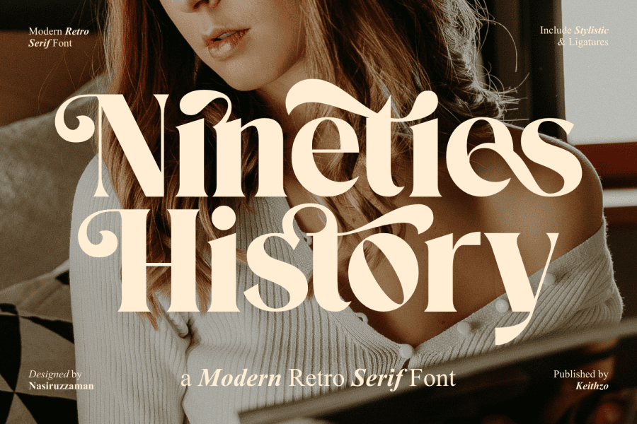 Nineties History Font · 1001 Fonts