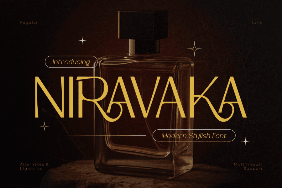 1 Free Bottle, Sensual Font · 1001 Fonts