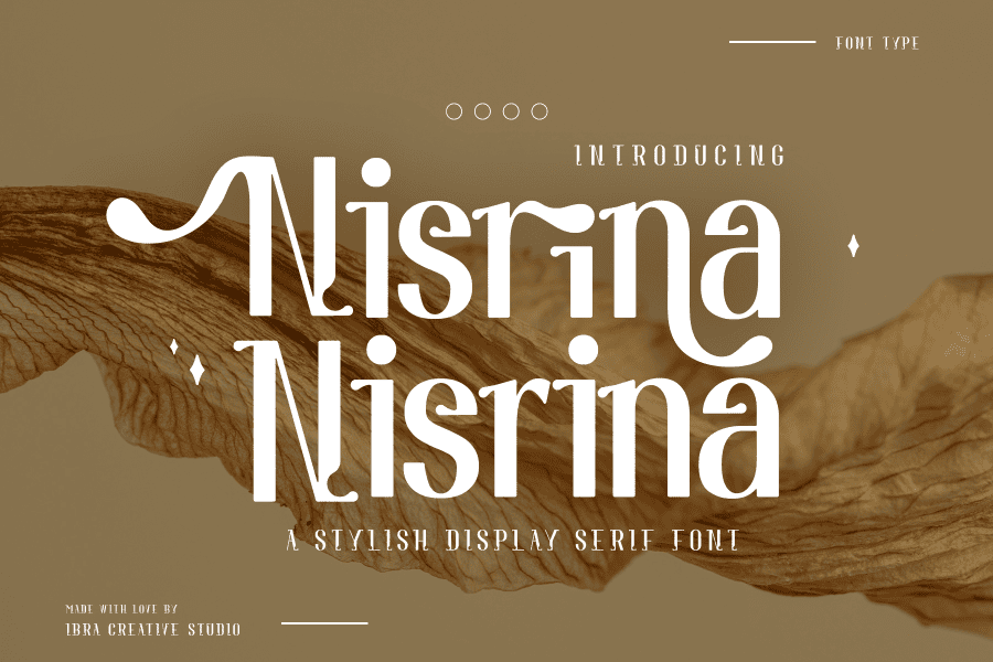 Nisrina Personal Use Font · 1001 Fonts