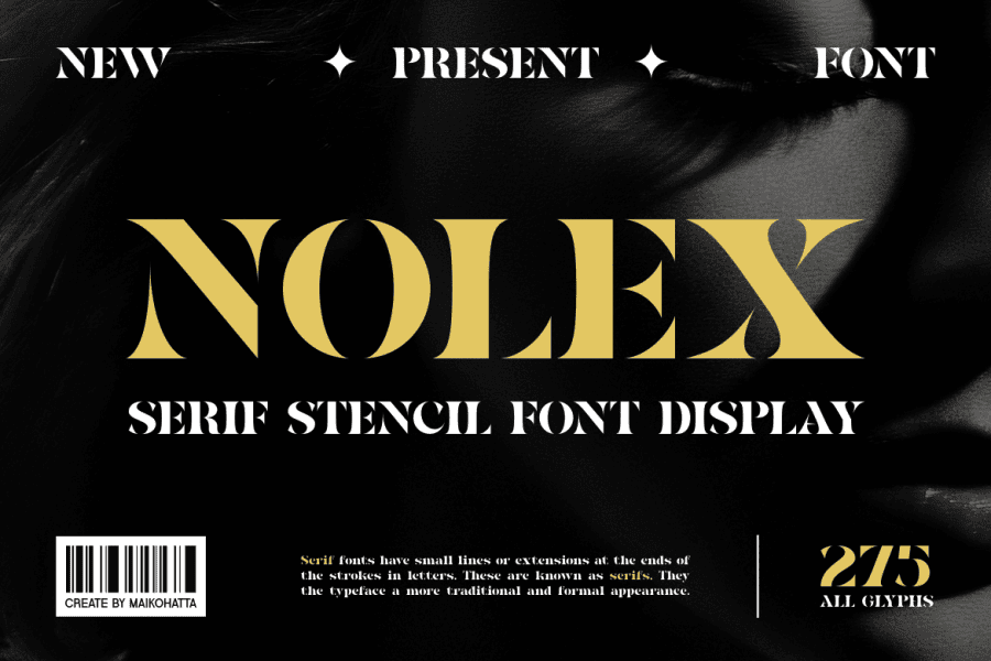 NOLEX Font · 1001 Fonts