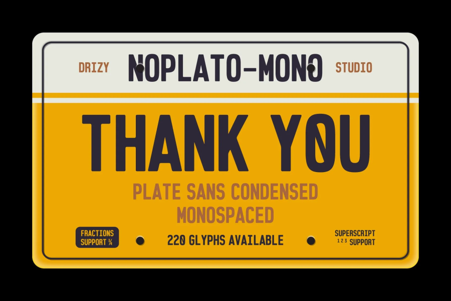 Noplato Demo Font · 1001 Fonts