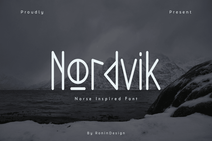 1 Free Aggressive, Medieval, Viking Font · 1001 Fonts