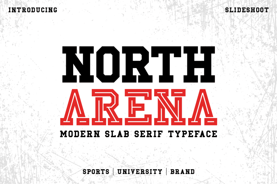 North Arena Font · 1001 Fonts