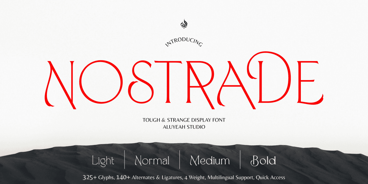Nostrade Font · 1001 Fonts