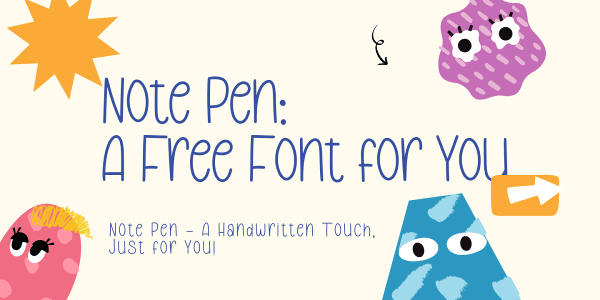 143 Free Notebook Fonts · 1001 Fonts