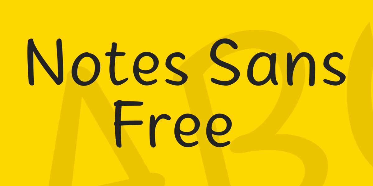 Notes Sans Font · 1001 Fonts