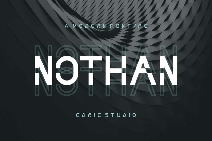 NOTHAN DEMO Font Family · 1001 Fonts