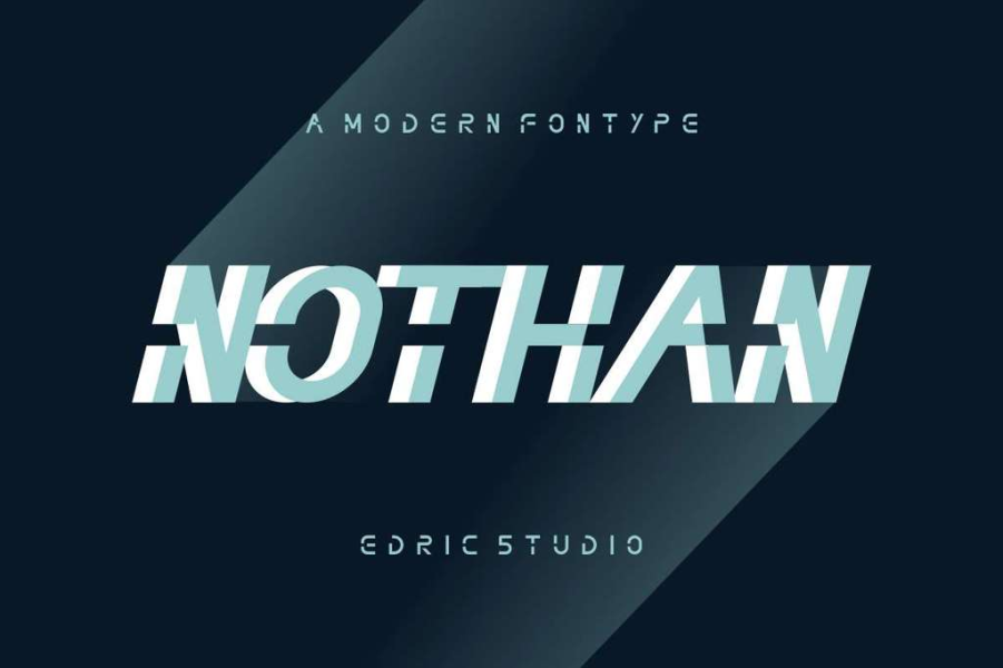 NOTHAN DEMO Font Family · 1001 Fonts