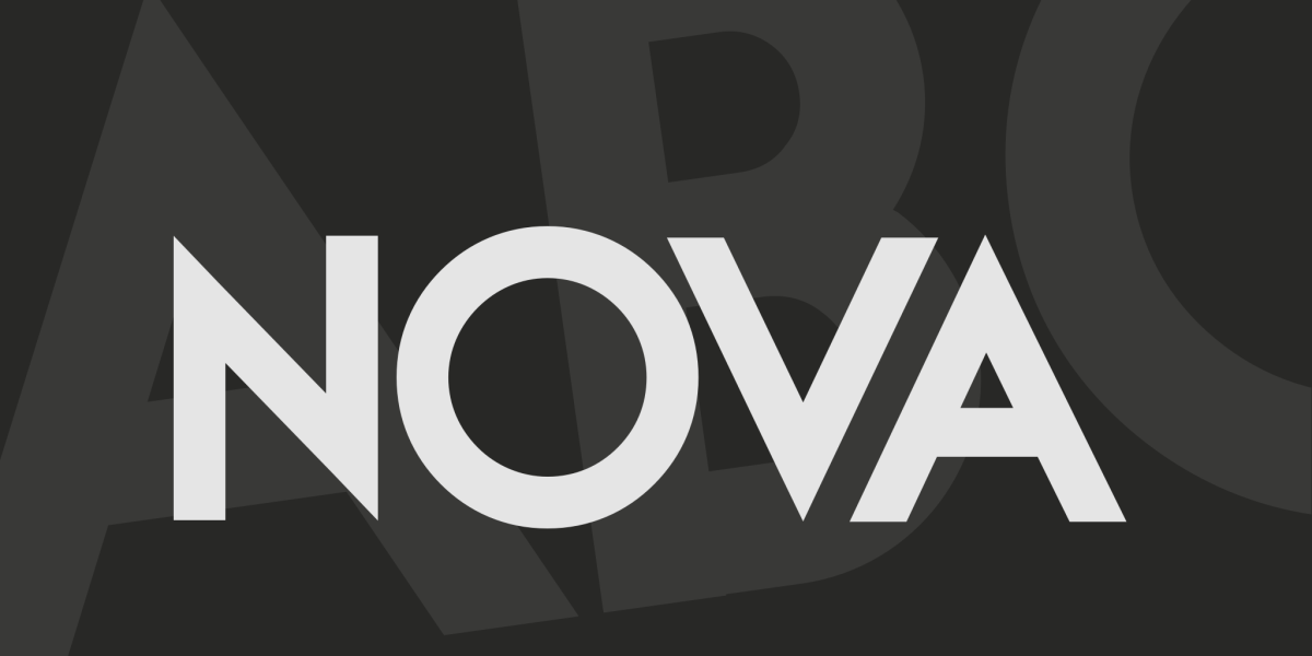 NOVA Font · 1001 Fonts