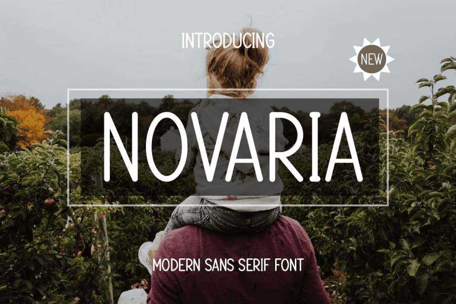 Novaria Font · 1001 Fonts