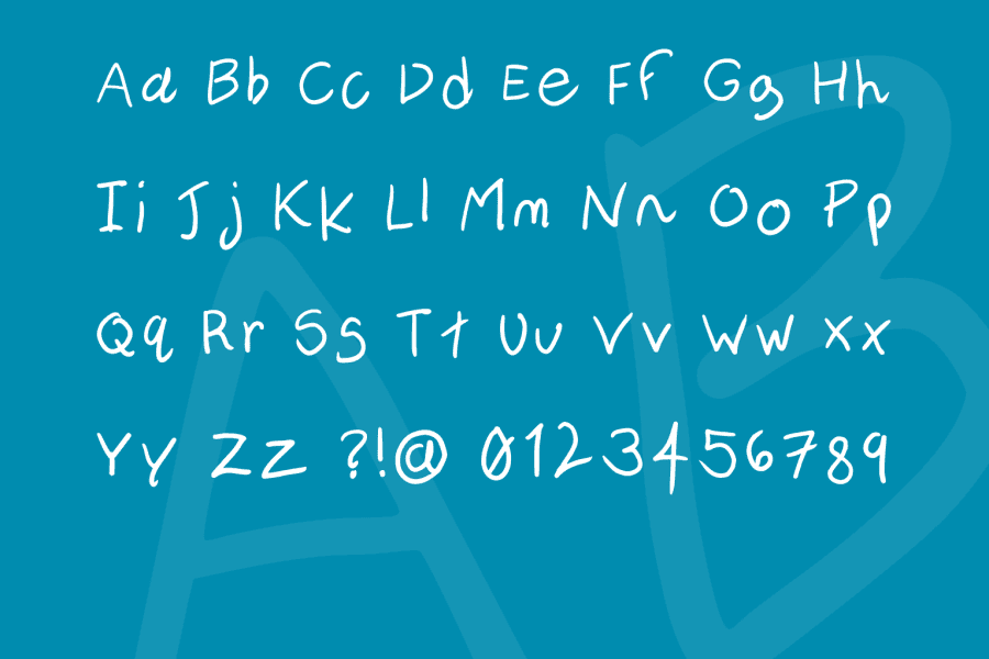 Novice Writer Regular Font · 1001 Fonts