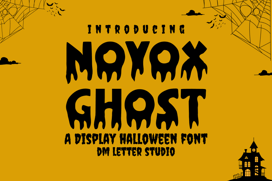 Novox Ghost Font · 1001 Fonts