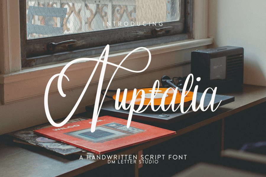 Nuptalia Font · 1001 Fonts