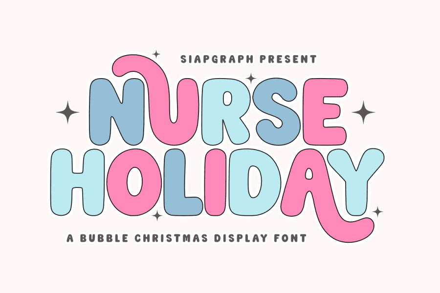 1 Free Curvy, Nurse Font · 1001 Fonts