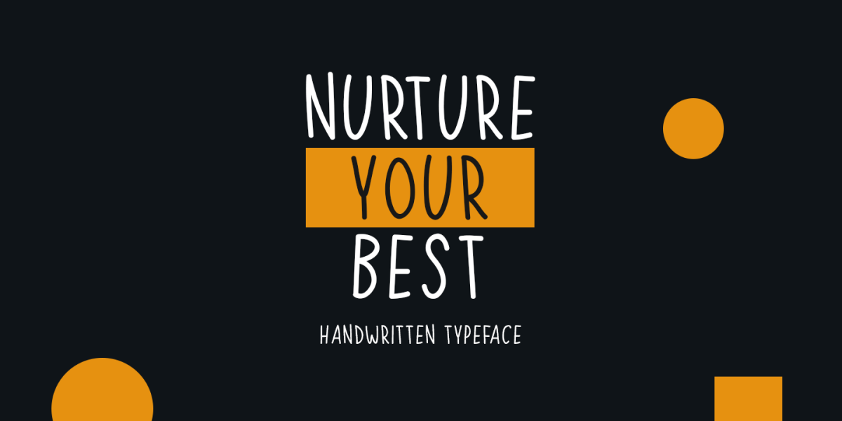 Nurture Your Best Font · 1001 Fonts