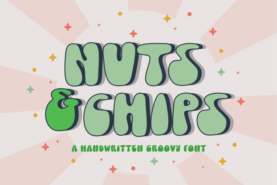 Nuts And Chips Font · 1001 Fonts