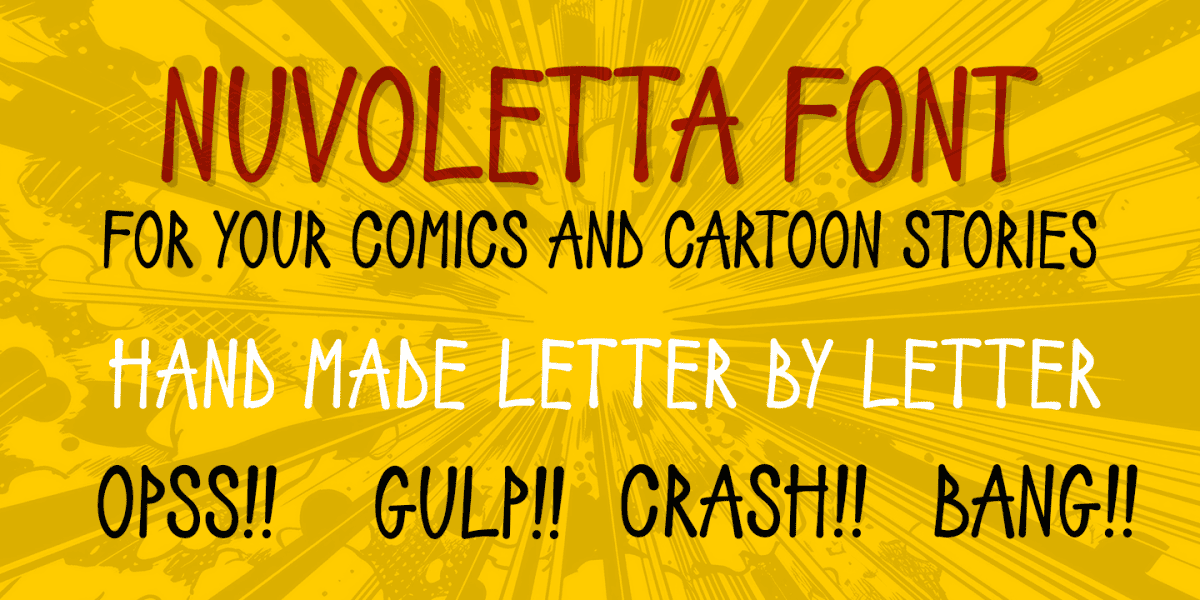 Nuvoletta Font · 1001 Fonts
