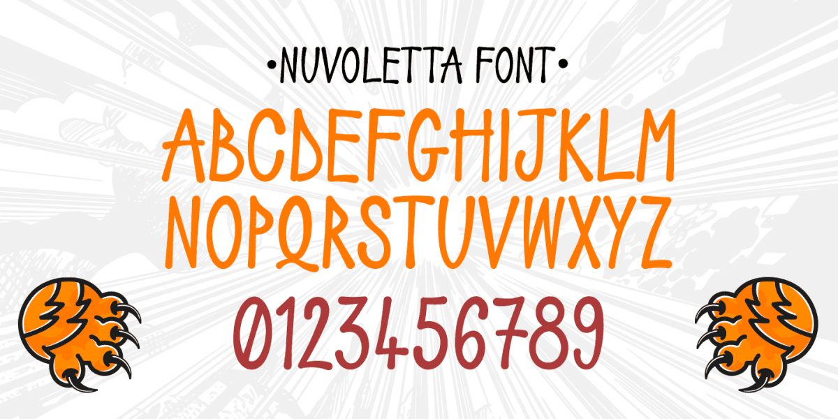Nuvoletta Font · 1001 Fonts