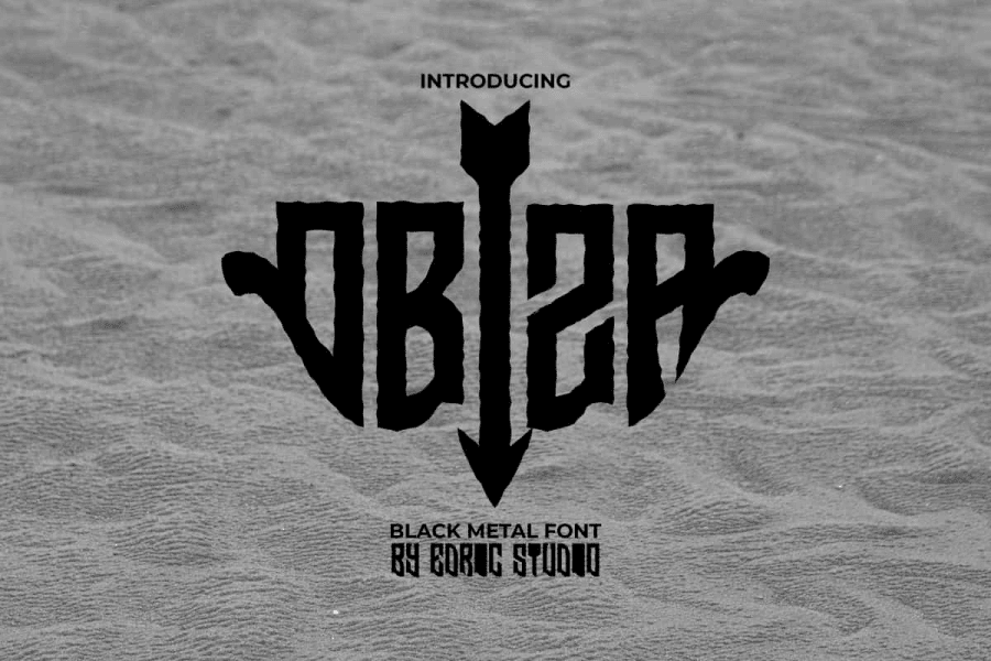 Obiza Demo Font · 1001 Fonts