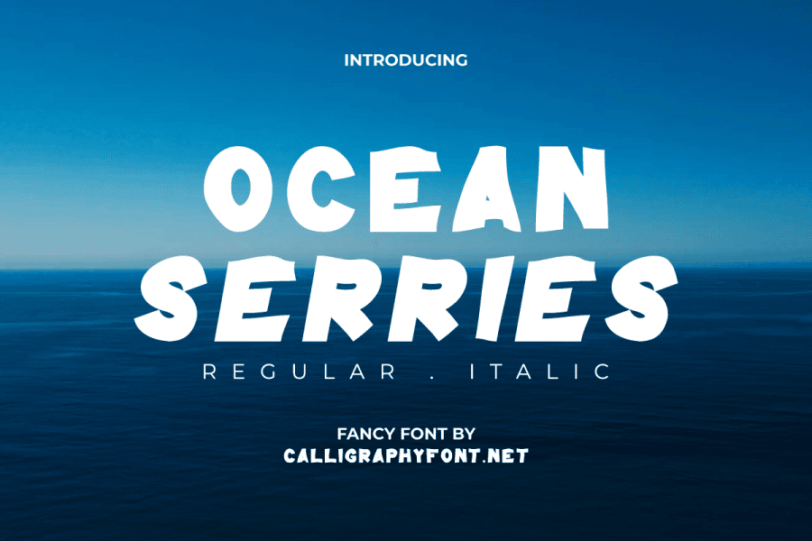 2 Free Calligraphy, Handdrawn, Ocean Fonts · 1001 Fonts