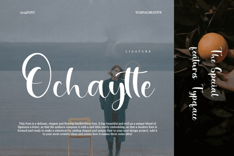 Ochaytte Font · 1001 Fonts
