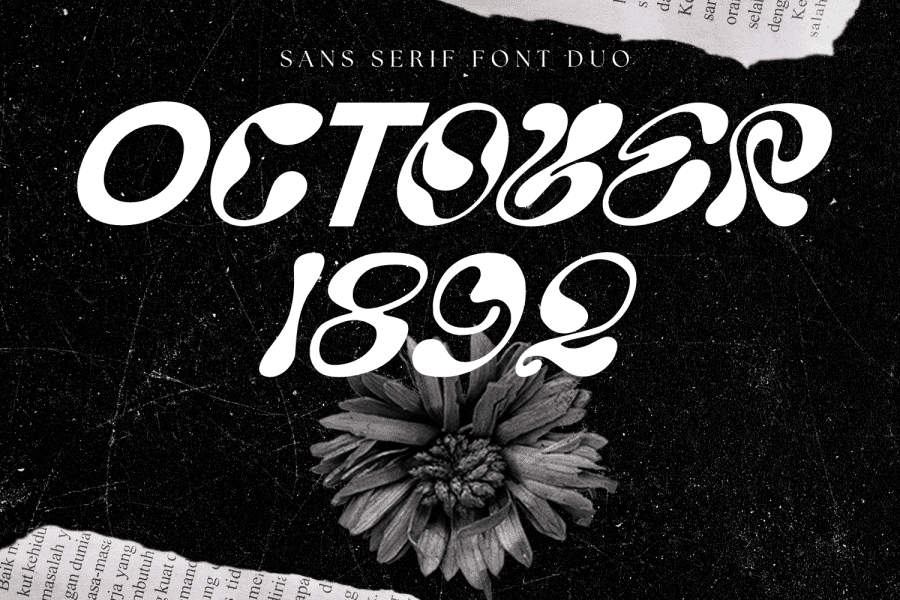 October 1892 Demo Font · 1001 Fonts