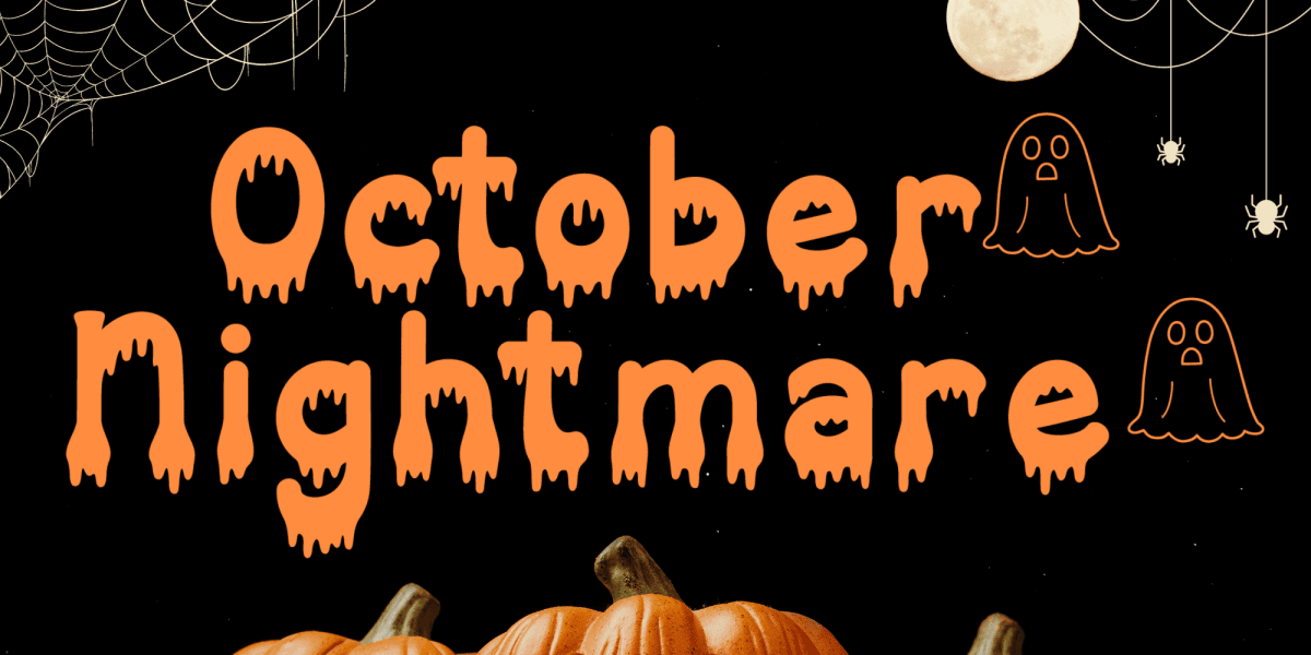 October Nightmare Font · 1001 Fonts