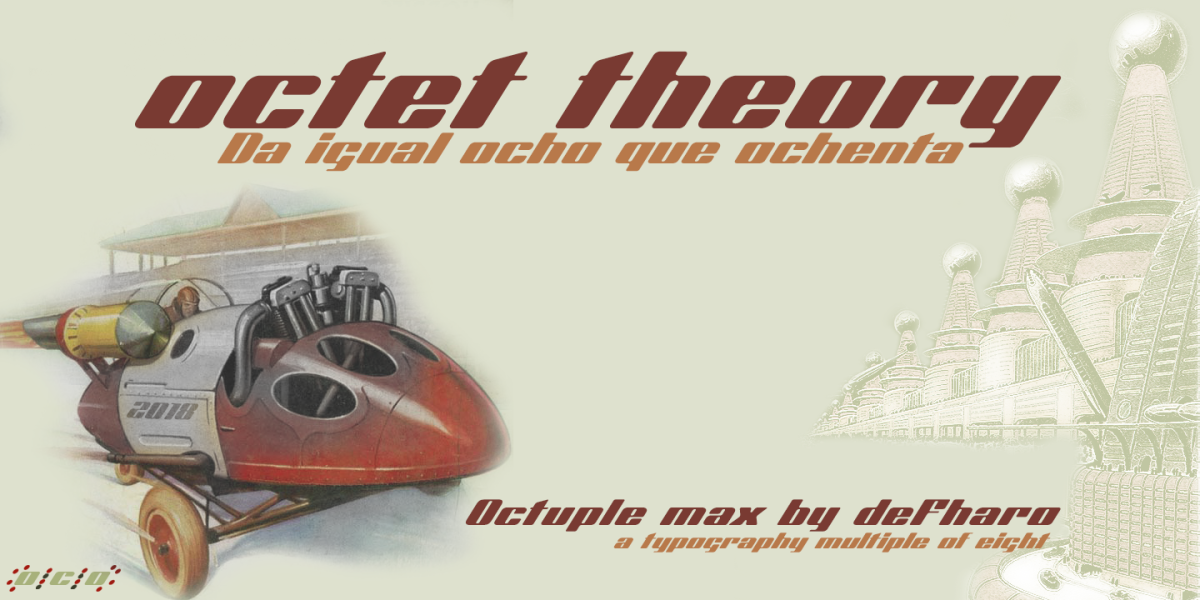 Octuple max Font · 1001 Fonts