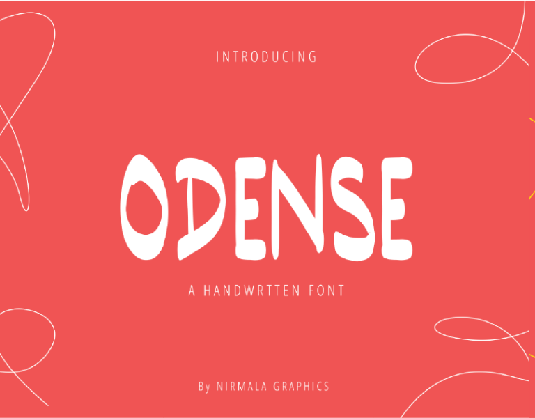 Odense Font · 1001 Fonts