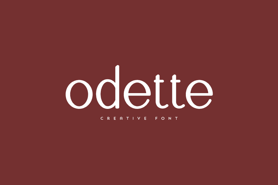 Odette Font · 1001 Fonts