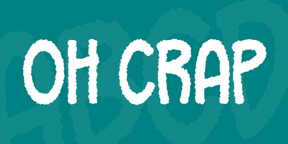 Oh Crap Font · 1001 Fonts