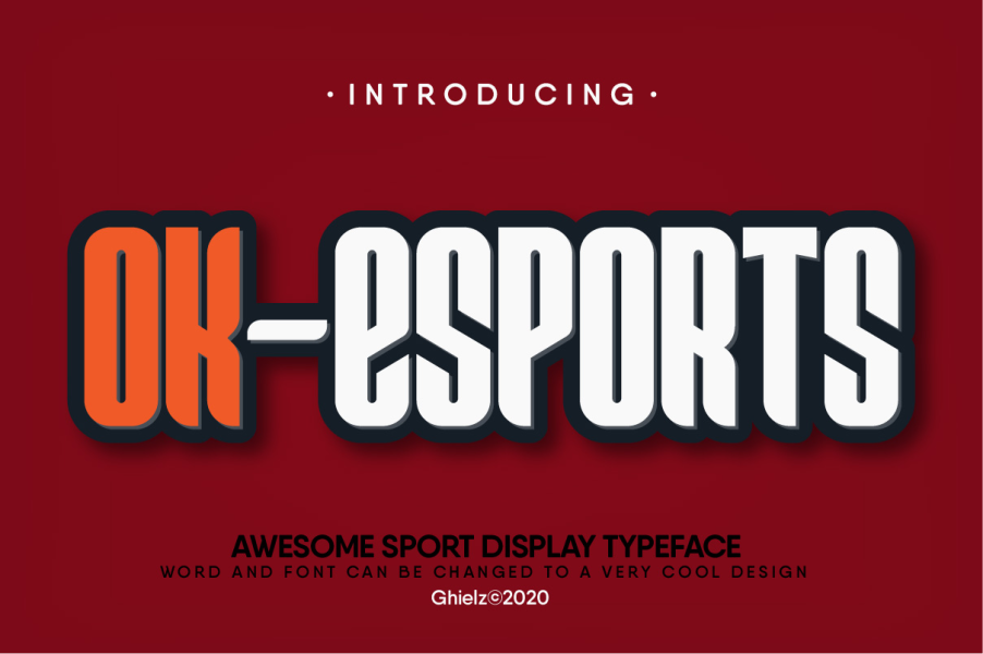 Ok-Esport Font · 1001 Fonts