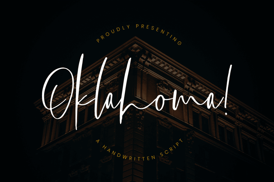 Oklahoma Font · 1001 Fonts