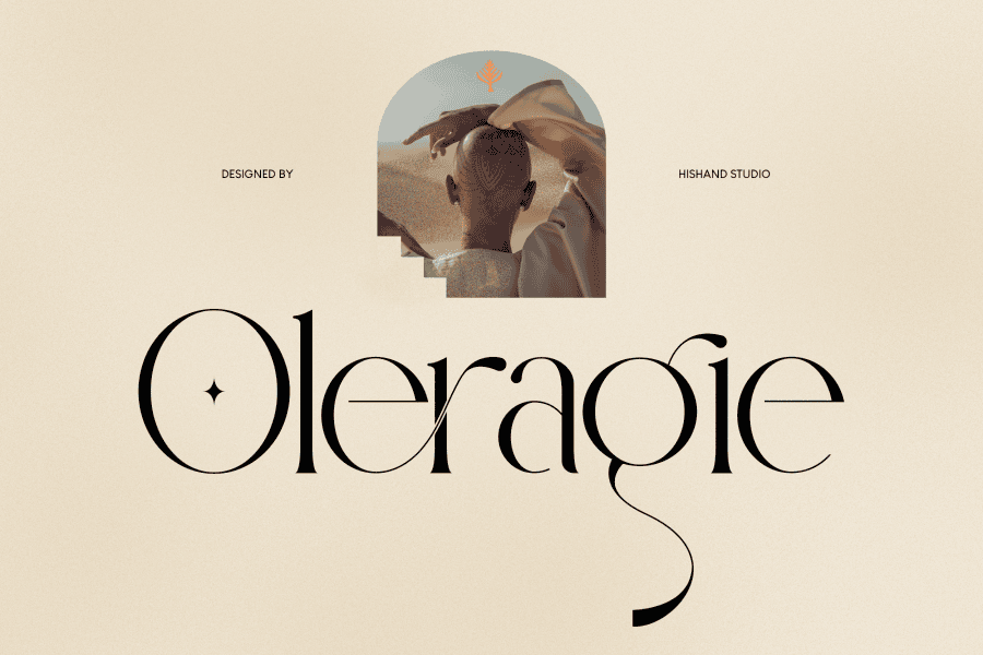 Oleragie Font · 1001 Fonts