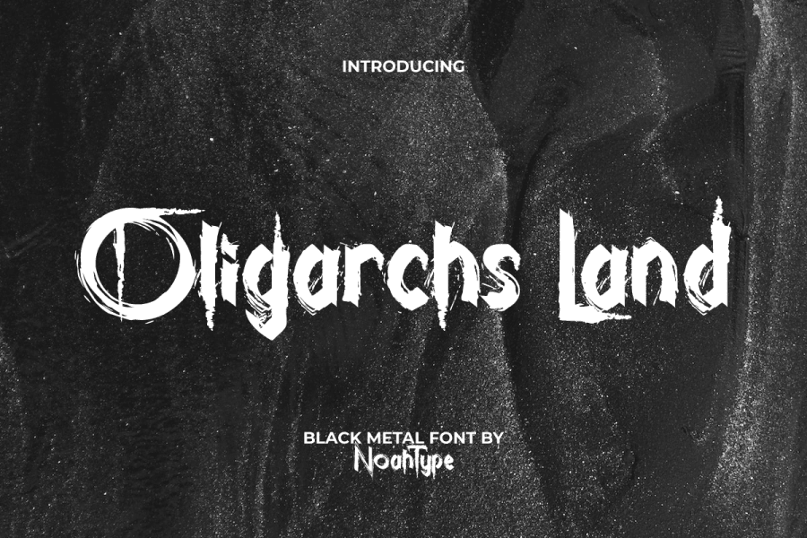 Oligarchs Land Demo Font · 1001 Fonts