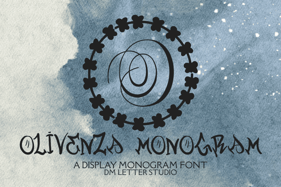 Olivenza Monogram Font · 1001 Fonts