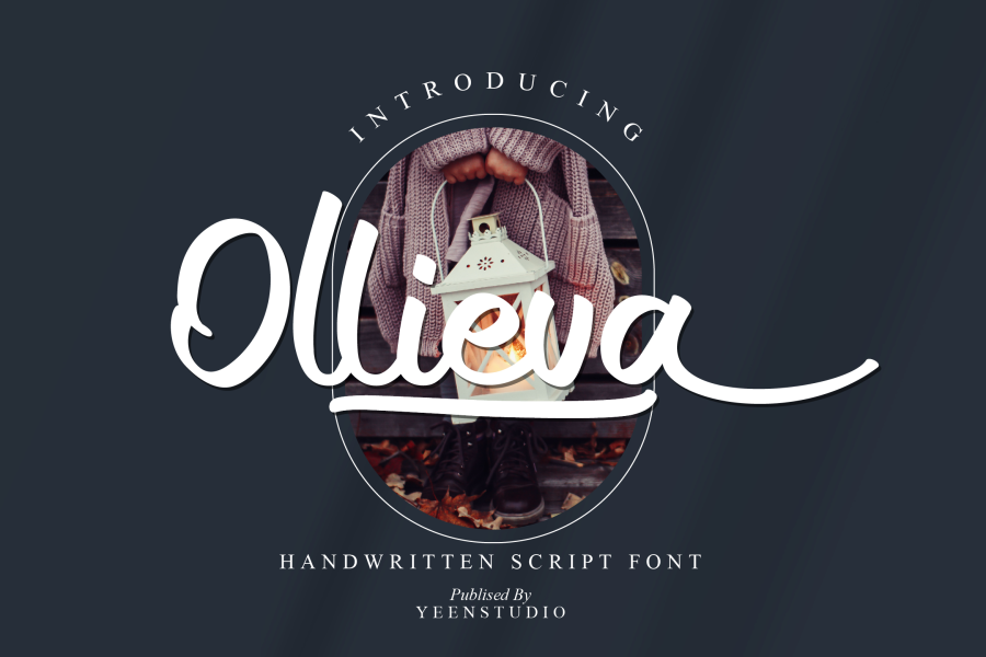 Ollieva Font · 1001 Fonts